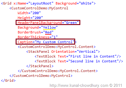 How to implement Template Binding in Silverlight Custom Control?